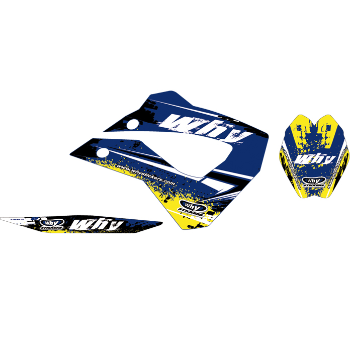 Why Stickers, Stickers Kit HUS FE/FS 450/550, 06-08, Husaberg 06-08 ...